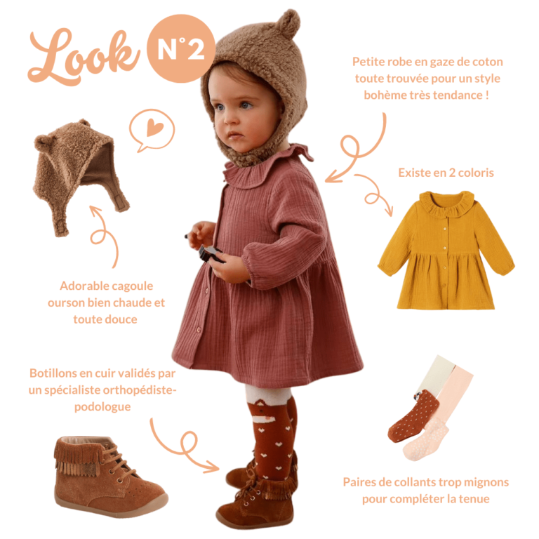 Look bébé : 41 vêtements tendances et mignons pour les tout-petits